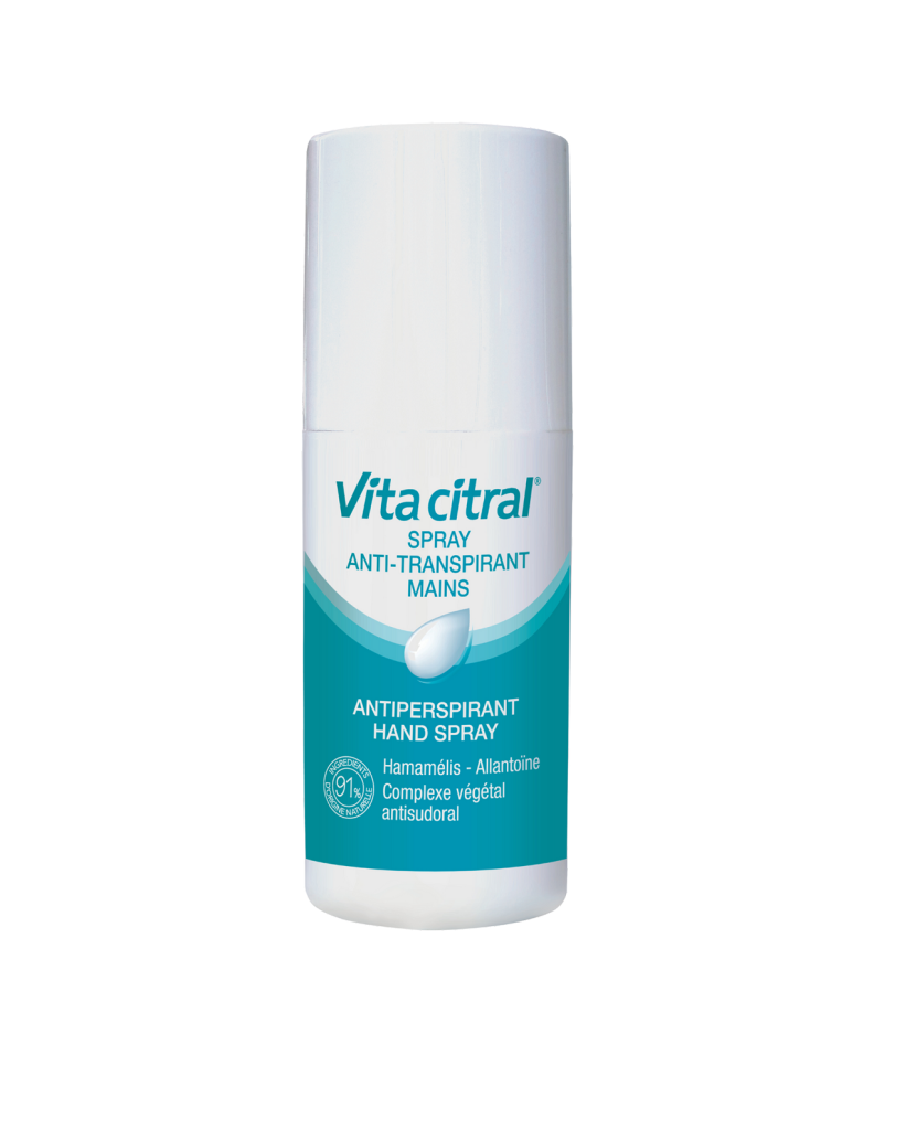 Akileine VITA CITRAL Antyperspirant w sprayu do rąk 75ml - All4foot.pl